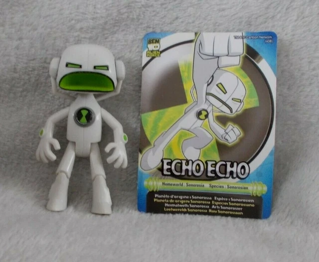 RARE CARTOON NETWORK - Ben 10 - Original Echo Echo 3" Figure ...