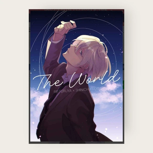 THE WORLD SHINICHI Furuya Detective Conan Doujinshi B5 Comic P44 BL ...