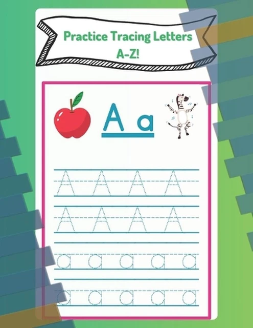 LET'S TRACE LETTERS: Alphabet A-Z for Kids (Ages 3-6) by Rachael ...