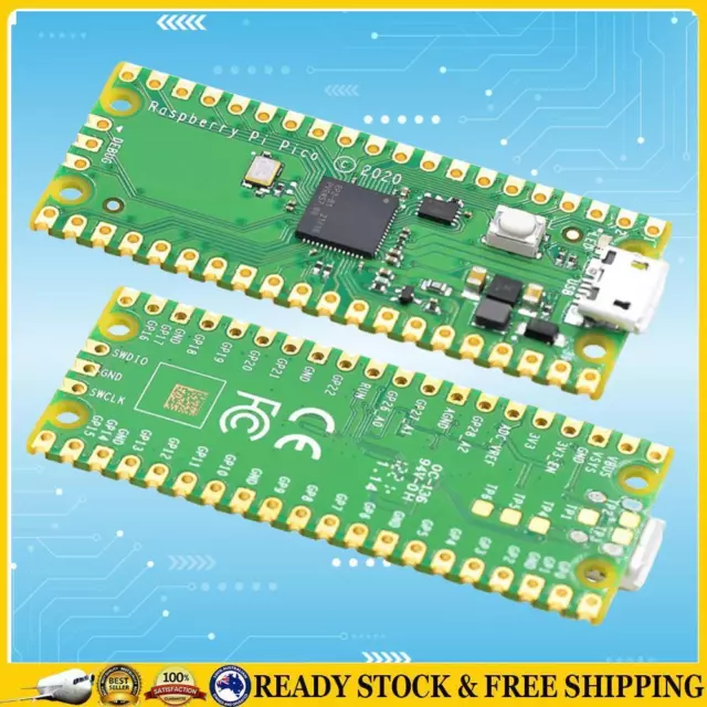 SCHEDA MICROCONTROLLORE UFFICIALE Raspberry Pi Pico Board RP2040 ...