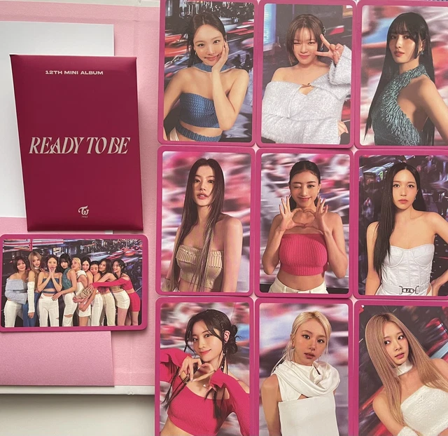 TWICE READY TO Be Official POB Photocard Set Pre Order Benefit EUR 6,99 - PicClick IT