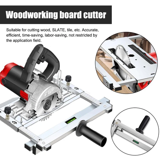 ELECTRIC CIRCULAR SAW Machine Edge Guide Positioning Frame Cutting ...