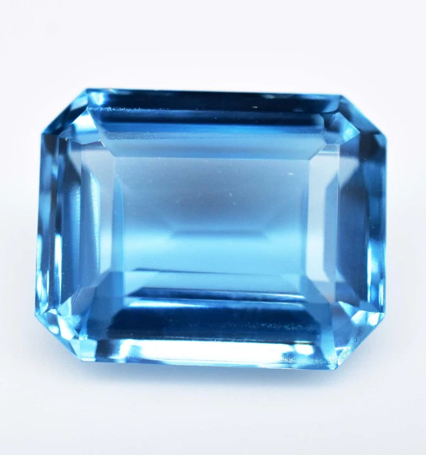 SAPHIR BLEU DE mer naturel de 7,30 ct, forme rayonnante, certifié IGL ...