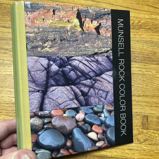 MUNSELL ROCK COLOR Book Archaeology Geology Geological Chart Tabs ...