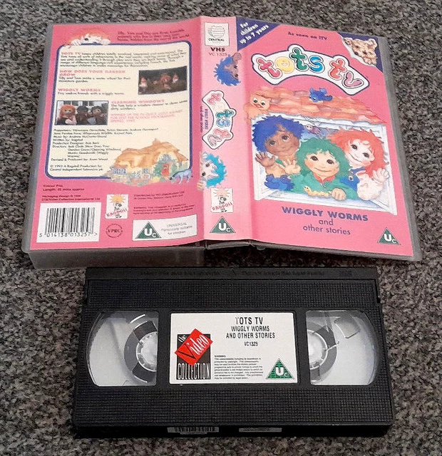 TOTS TV - Vhs Video - Tilly, Tom And Tiny’s Animal Adventures ...
