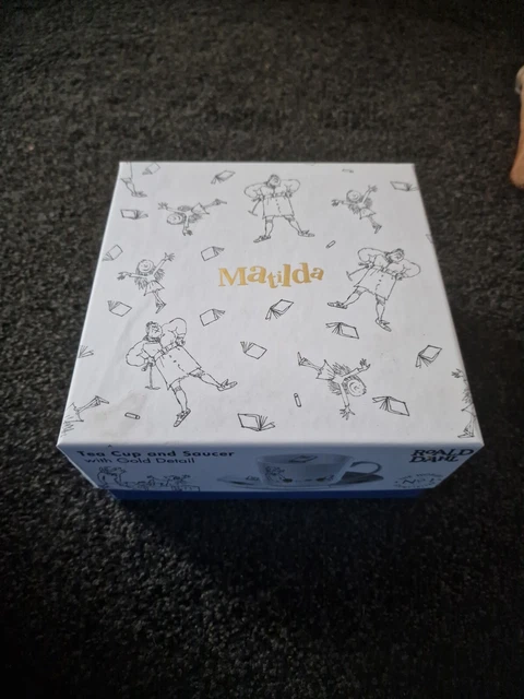 ROALD DAHL MATILDA Phizz-Whizzing Tea Cup And Saucer Fine China Mug Set ...