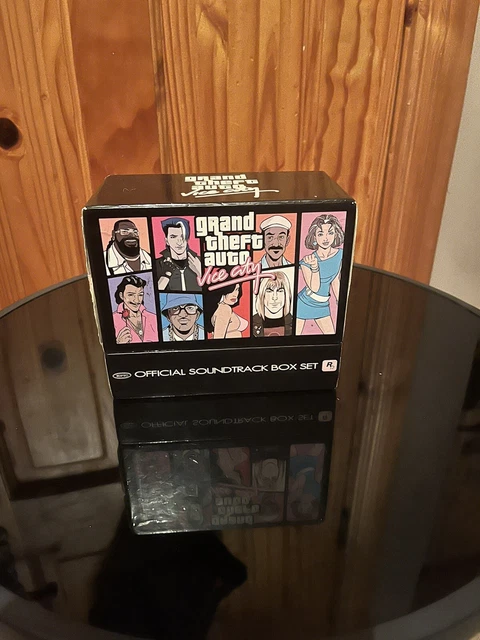 GRAND THEFT AUTO: Vice City Official Soundtrack Box Set - Rare ...