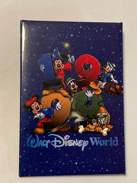 DISNEY PARKS WALT Disney World 1999 Mickey Donald Goofy Pluto Minnie ...