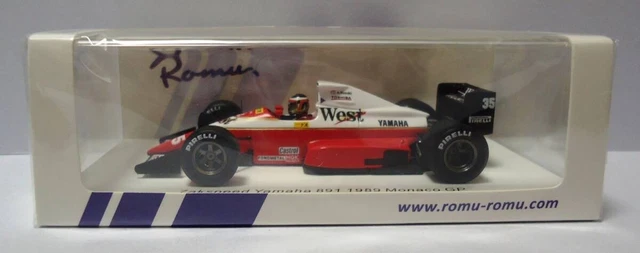SPARK 1/43 ZAKSPEED 891 Yamaha Monaco GP 1989 Suzuki Akira Model ...
