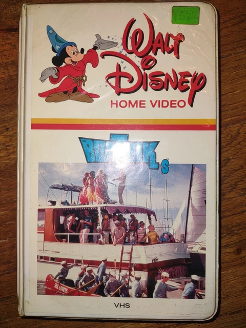 WALT DISNEY BOATNIK VHS OOP WHITE CLAM SHELL CLAMSHELL CASE £7.32 ...