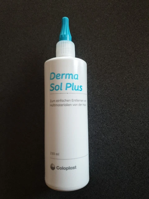 DERMASOL PLUS PFLASTERENTFERNER 230 ml COLOPLAST NEU MHD 01/2025 EUR 30 ...