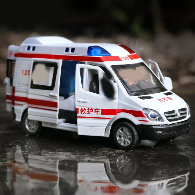 VOITURE JOUET 'AMBULANCE Véhicule De Sauvetage Avec Lumière Pour EUR 13,39 - PicClick FR