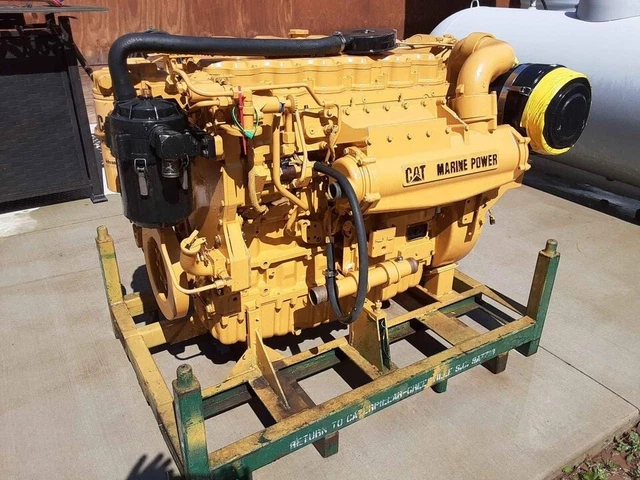 CATERPILLAR CAT 3126B Marine Diesel Engine 450 HP - Rebuilt $16,500.00 ...