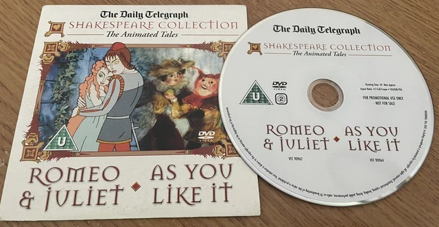 ROMEO AND JULIET / AS YOU LIKE IT : Shakespeare Collection Animated ...