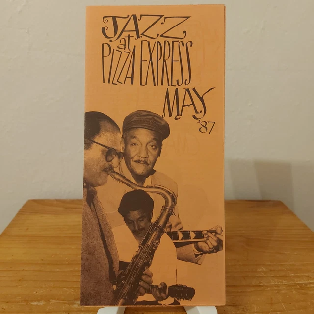JAZZ AT PIZZA Express Show Listings Guide Leaflet Pamphlet May 1987 ...