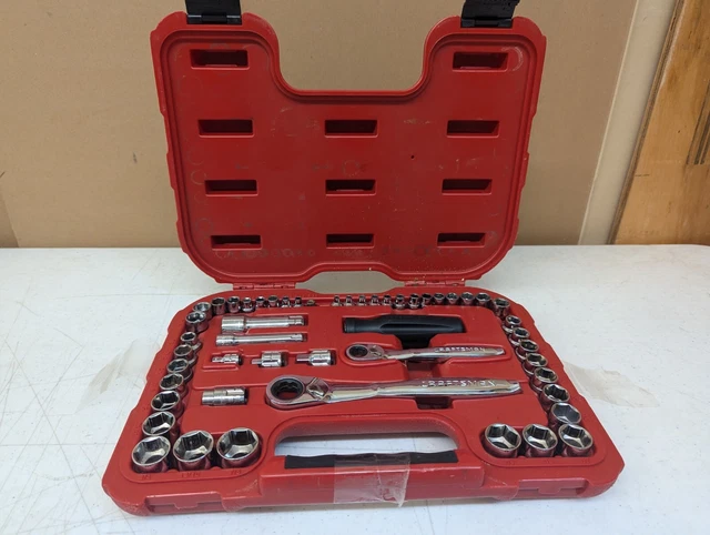 SEARS CRAFTSMAN MAX Access Pass Through Socket 51 Piece Set 6-Pt £145. ...