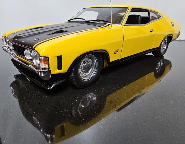 1:18 XA GT Hartop Ford Falcon Yellow Fire Biante AutoArt 72746 $375.00 ...
