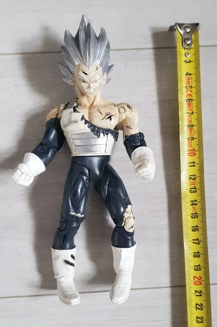 FIGURINE DRAGON BALL Z Movie Collection Vegeta Battle Damaged Silver ...