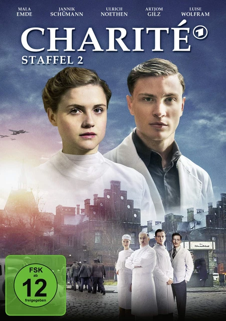 CHARITÉ - STAFFEL 2 (DVD) Mala Emde Jannik Schümann Ulrich Noethen ...