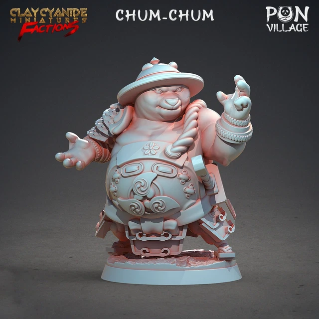 MOINE DE SÉRÉNITÉ Miniature Panda Monk pour RPG Comme D&d 5e Pathfinder ...