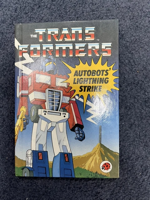 LADYBIRD BOOK TRANSFORMERS Autobots Lightning Strike 1980’s Excellent ...