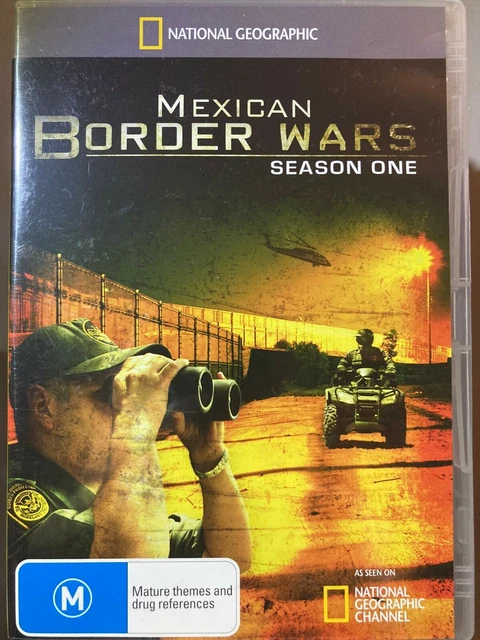 MEXICAN BORDER WARS Season 1 2 x DVD 2009 Like New National Geographic ...