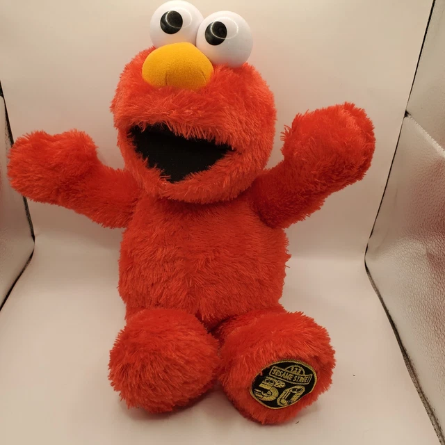 TICKLE ME ELMO 50 Years Limited Edition Toy Laughing Vibrating Sesame ...
