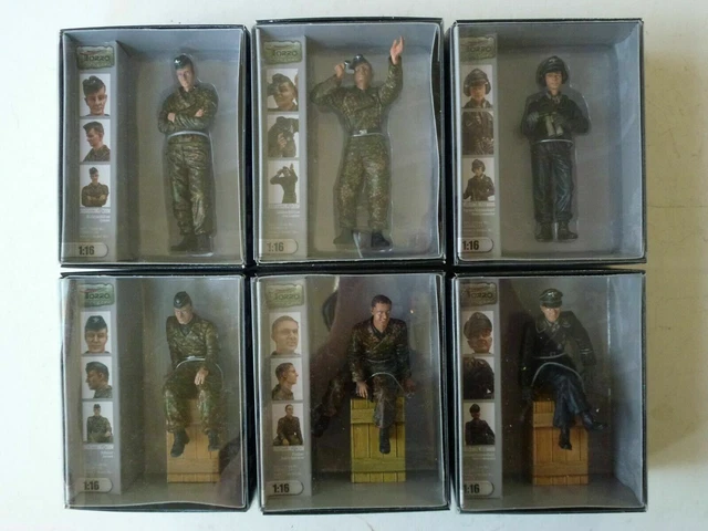 TORRO 1/16 HAND-PAINTED Germany Army Tank Crew Figures - deal with 1/16 ...