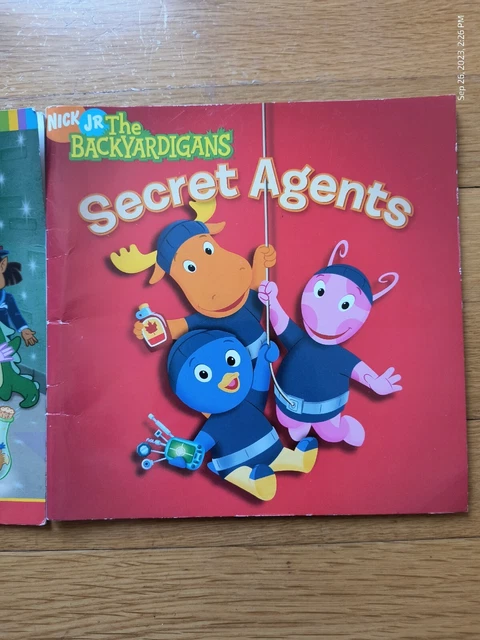 KIDS BOOKS NICK Jr Dora The Explorer Backyardigans Secret Agents ...