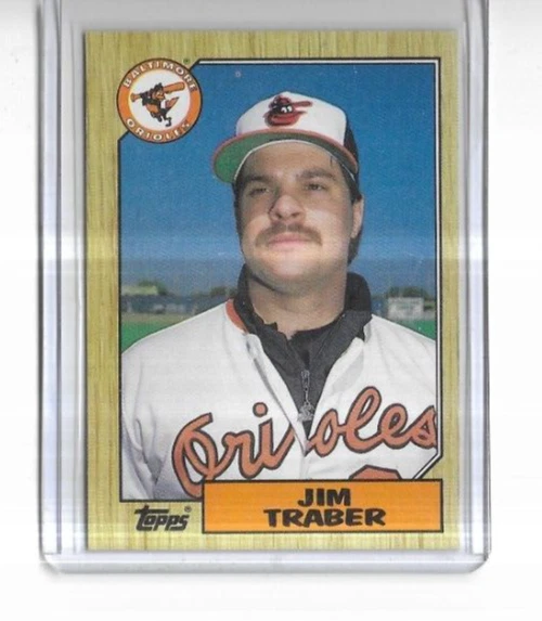 1987 TOPPS JIM Traber #484 Orioles de Baltimore EUR 1,67 - PicClick FR