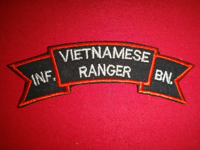 ORIGINAL VIETNAM SCROLL Tab ARVN RVN Ranger South Vietnamese 77 Patch HM EUR 28,10 - PicClick FR
