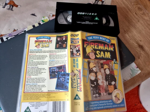 THE VERY BEST Of Fireman Sam Vhs ,Bbc £10.08 - PicClick UK