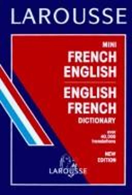 LAROUSSE MINI FRANÇAIS Dictionary Livre de Poche Chambers Staff EUR 4 ...