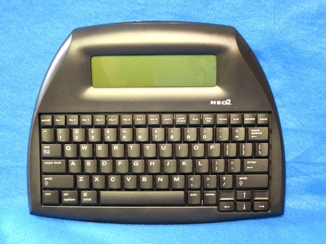 ALPHASMART NEO2 PORTABLE WORD PROCESSOR + USB Cable! TESTED! WORKING ...