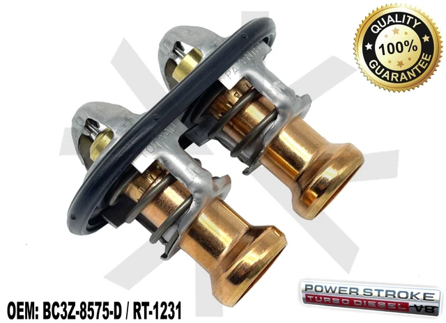 11-14 6.7L POWERSTROK Diesel Genuine MotorcraftOEM Thermostat RT-1249 ...