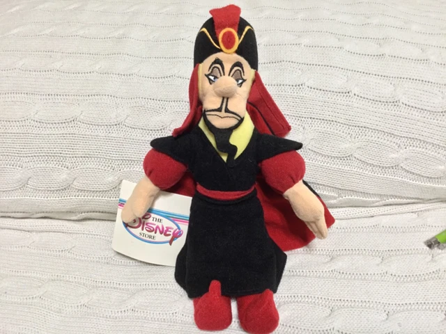 The Walt Disney Store Exclusive Jafar From Aladdin Bean Bag Toy Doll £1282 Picclick Uk
