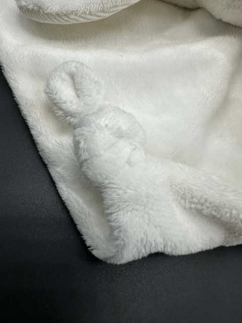 CHAD VALLEY BABY White Cream Rabbit Bunny Soft Toy Comforter Plush ...