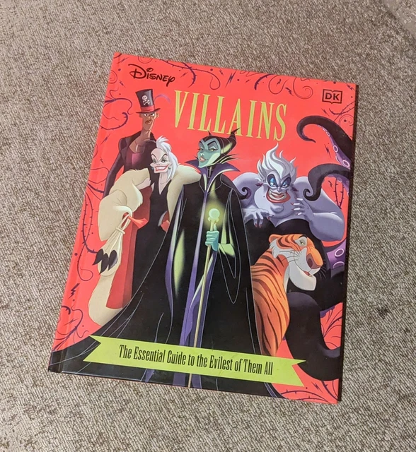 DISNEY VILLAINS THE Essential Guide New Edition (Hardcover, 2020) £9.99 ...