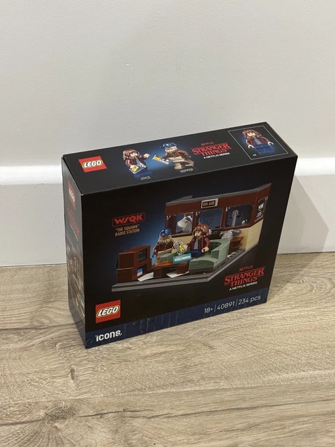 LEGO ICONS 40891 Stranger Things: WSQK Radio Station New & Sealed In ...