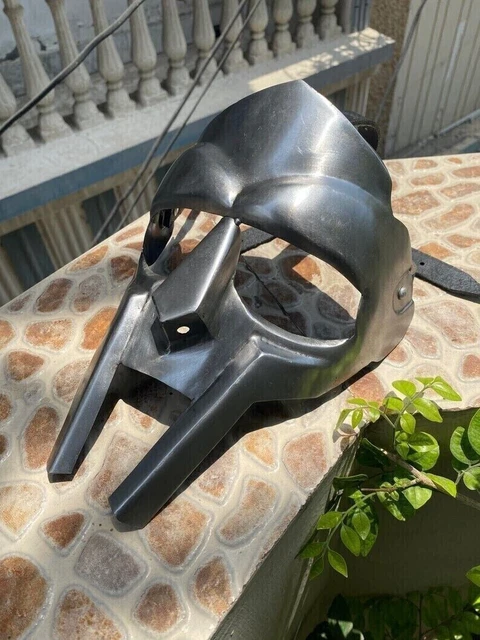 FACE ARMOR REPLICA Medieval replica MF Doom Mask Gladiator Mad villain ...