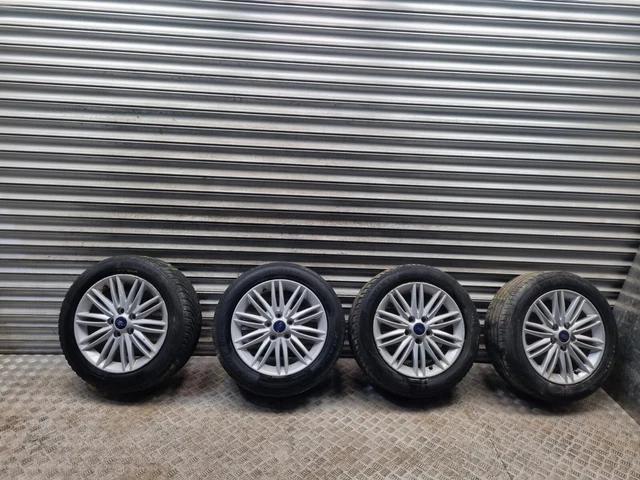 FORD FOCUS ALLOY Wheel 16" Inch Set Of 4 & Tyres 205/55 R16 Mk3 14 - 18 ...