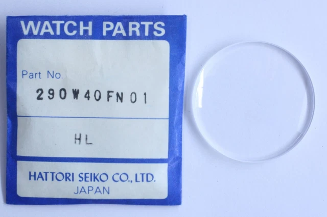 SEIKO 290W40FN 01 Vetro Crystal Glass Uhrenglas Verre Original per 5G23 ...