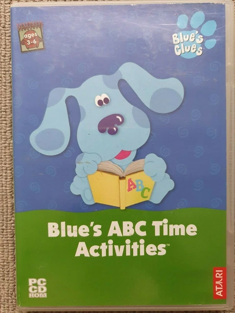 BLUE'S CLUES - Blue's ABC Time Activities - Video Game PC 1999 ...