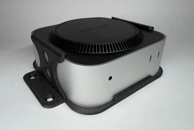 NEW 2024 MAC Mini M4 under desk mount £16.99 - PicClick UK