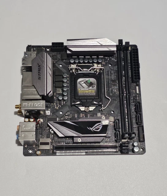 ASUS STRIX Z270I GAMING Socket 1151 Z270 DDR4 Mini ITX Motherboard ...