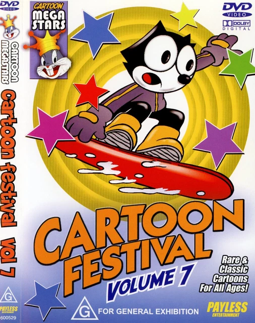 CARTOON MEGASTARS - Cartoon Festival Volume 7 DVD (Region 4) VGC £5.11 ...