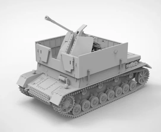 NEW 3D PRINTING 1/72 German Flakpanzer IV Mobelwagen Tank Model Unpainted £22.79 - PicClick UK