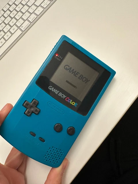 NINTENDO GAME BOY Color CGB-001 Turquoise Console Portable + jeu Tetris ...