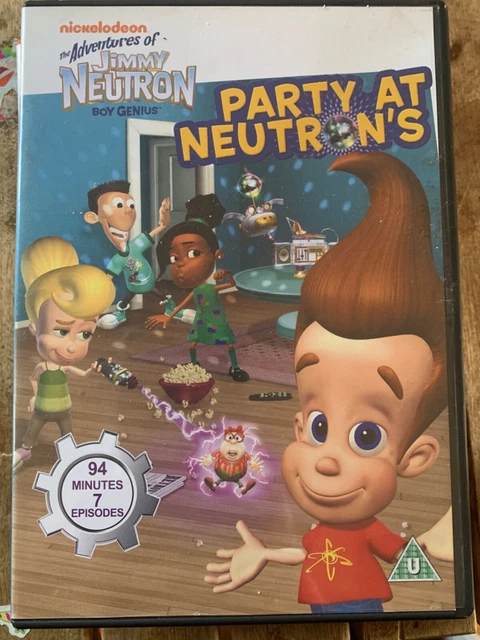 THE ADVENTURES OF Jimmy Neutron: Party at Neutron’s DVD *7 EPISODES ...