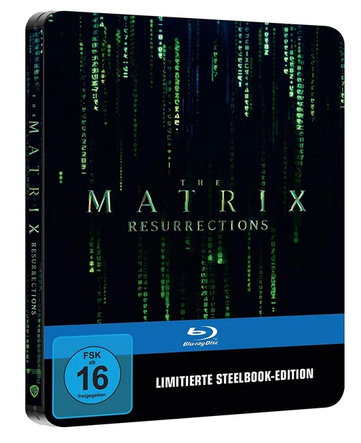 MATRIX RESURRECTIONS - Teil: 4 (2021)[Blu-ray im Steelbook/NEU/OVP ...